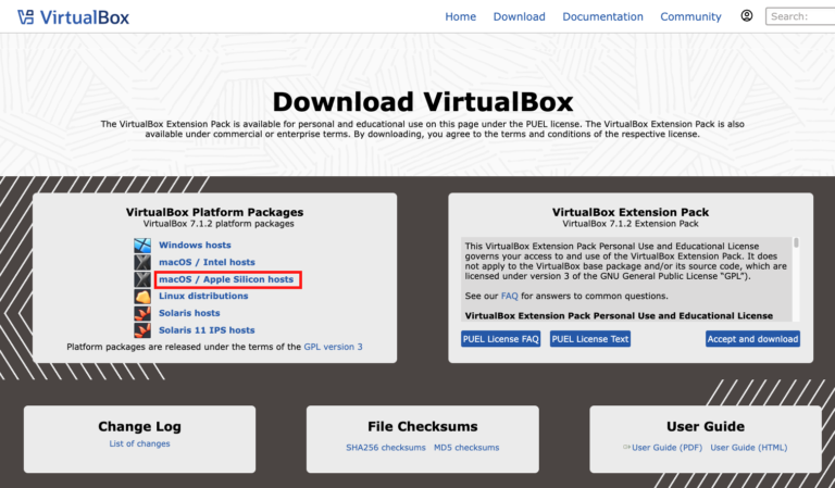 【Linux】Apple Silicon Mac(M1, M2, M3)にVirtualBoxでLinux環境を構築する | HisadaiBlog